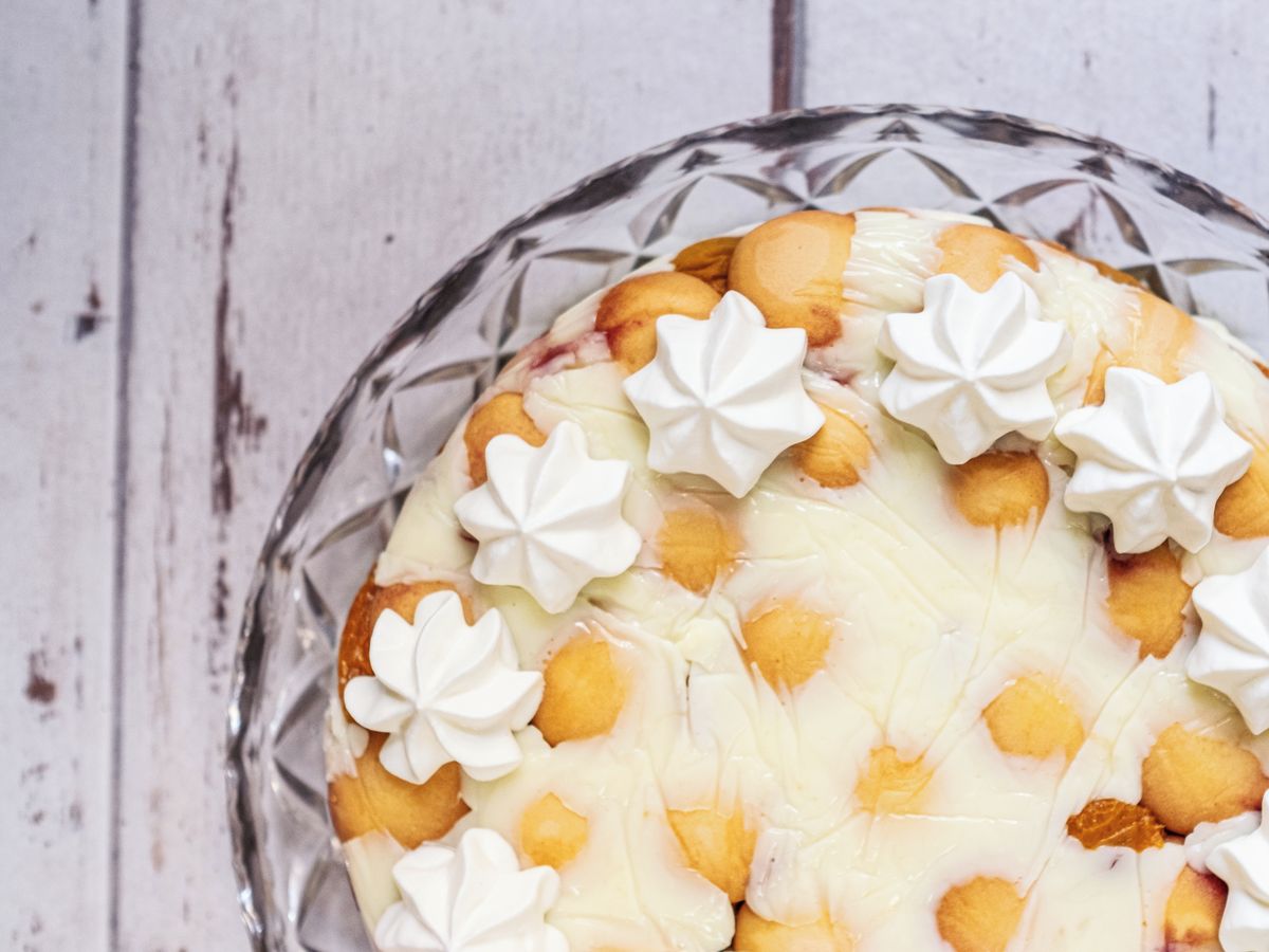 Nepečený piškotový dort Malakov (aneb Klasický pudinkový dort)